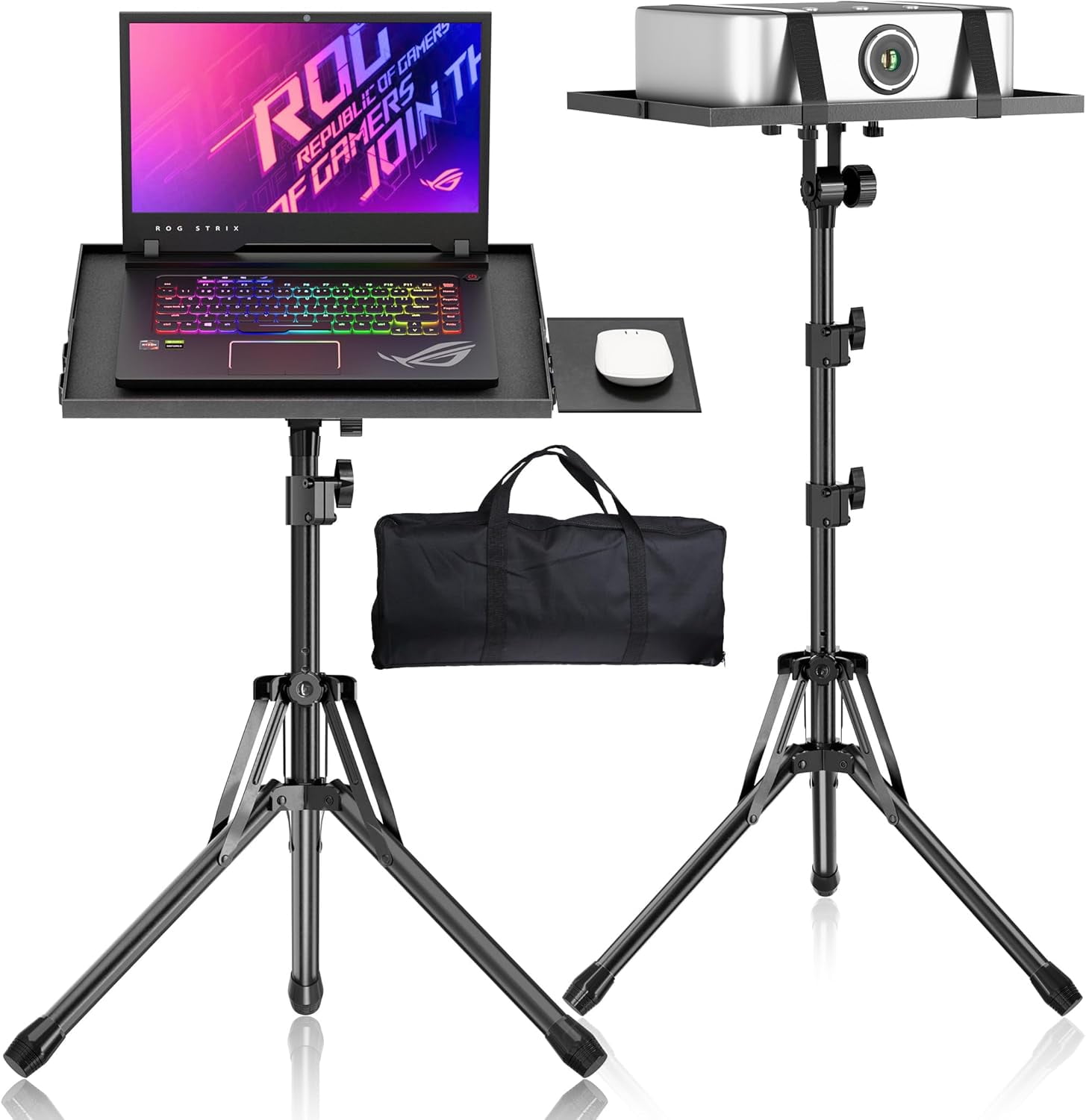 Stand Tripod, Adjustable Height 26 to 56 Inch Laptop Tripod, Laptop ...