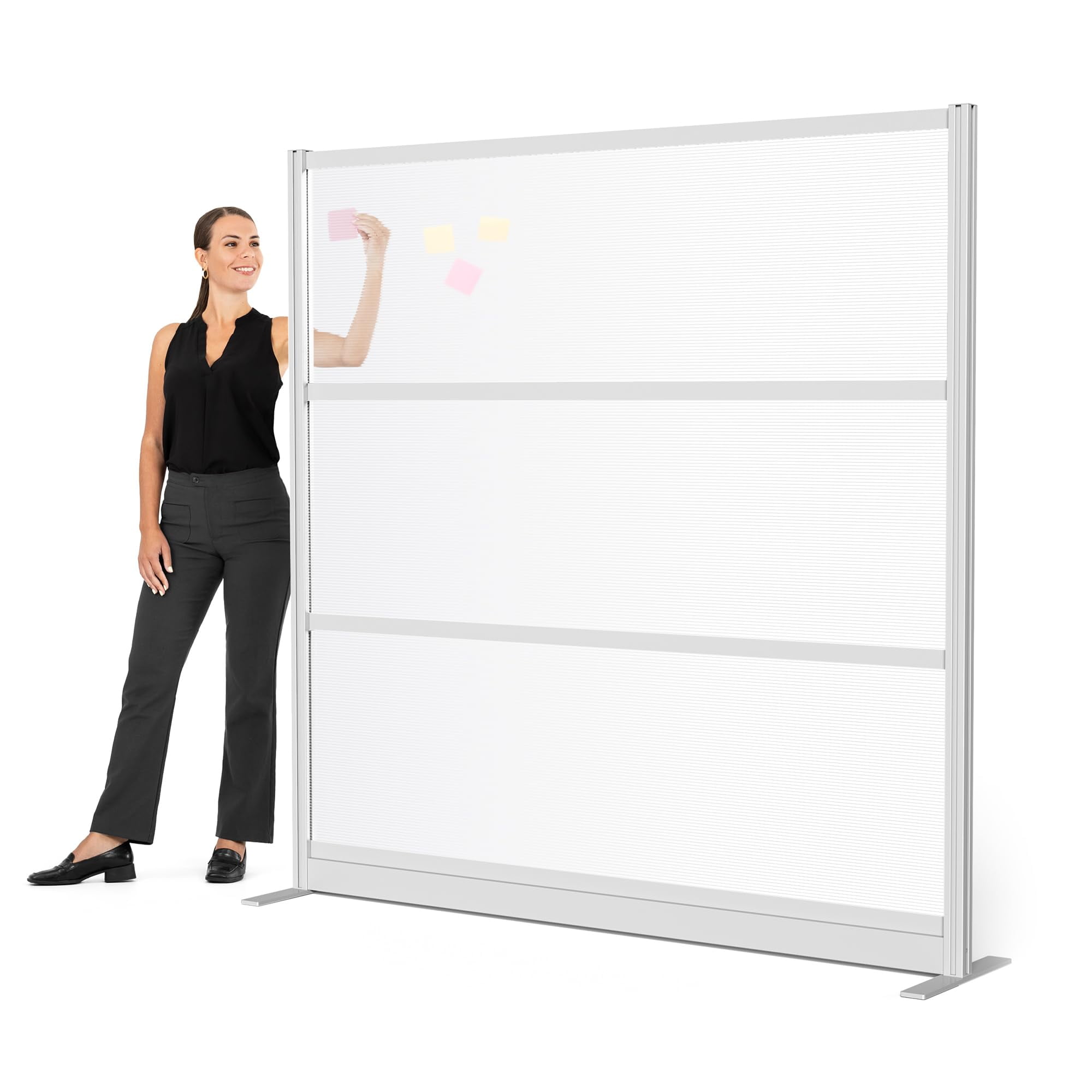 Stand Up Desk Store Aesthetic Modular Room Divider Wall | 70" W x 70" H ...