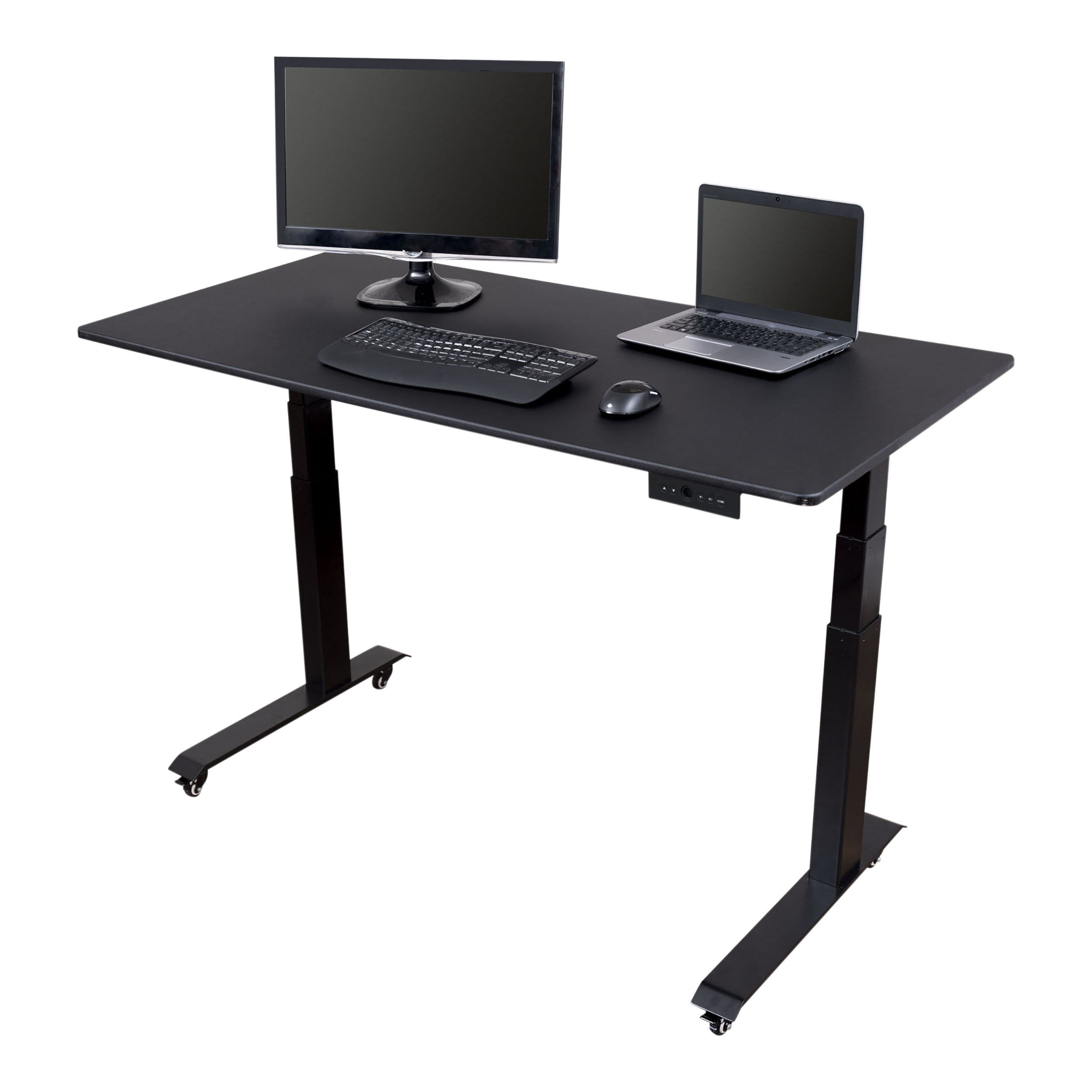 Stand Up Desk Store Dual Motor Electric Adjustable Height Standing Desk ...