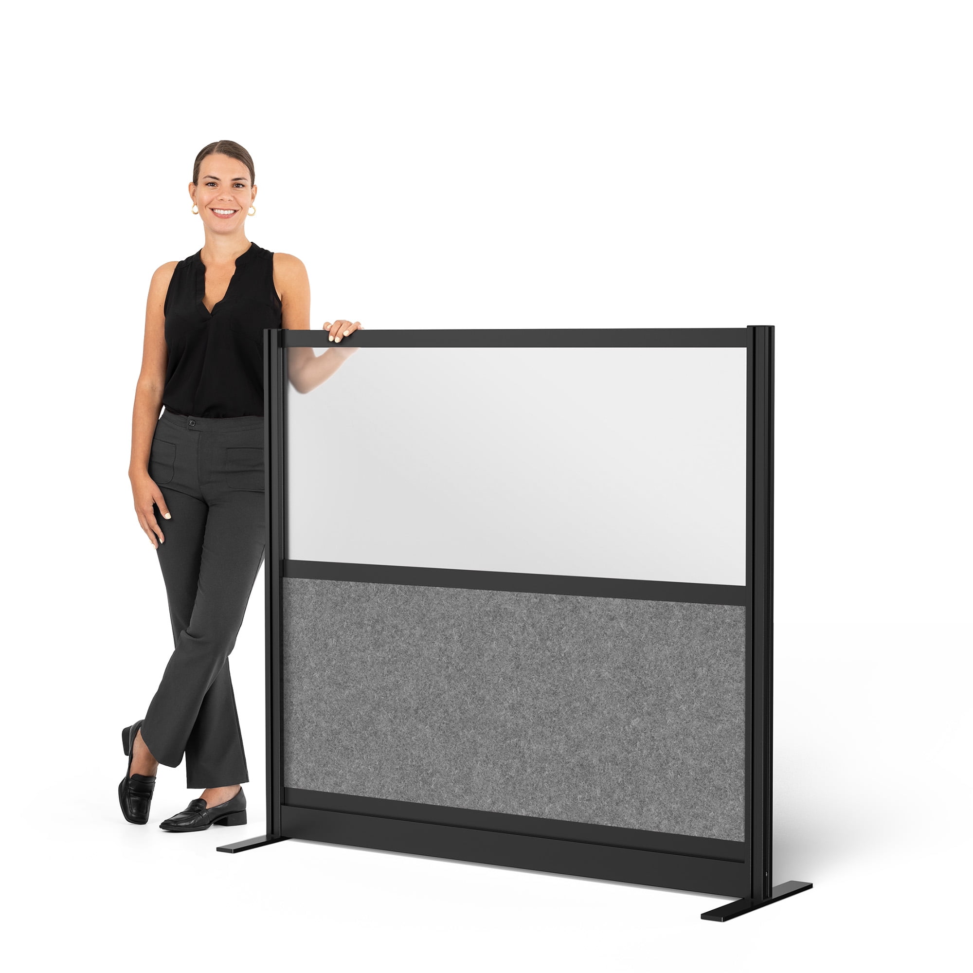 Stand Up Desk Store Expanse Wide Modular Wall | 53'' x 48'' Wall ...