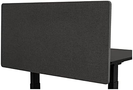 Stand Up Desk Store ReFocus Clamp-on Acoustic Desk Divider Privacy ...