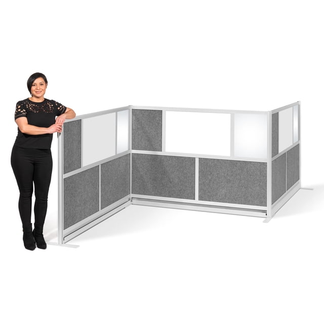 Stand Up Desk Store ReFocus Modular and Expandable Office Partition ...