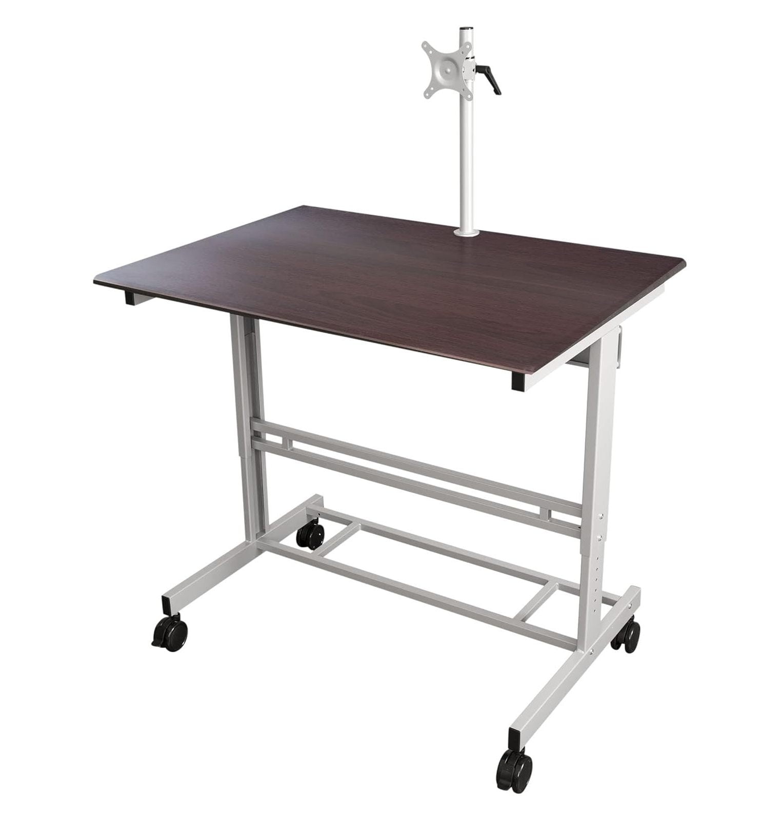 Stand Up Desk Store Rolling Adjustable Height Mobile Standing Desk with ...