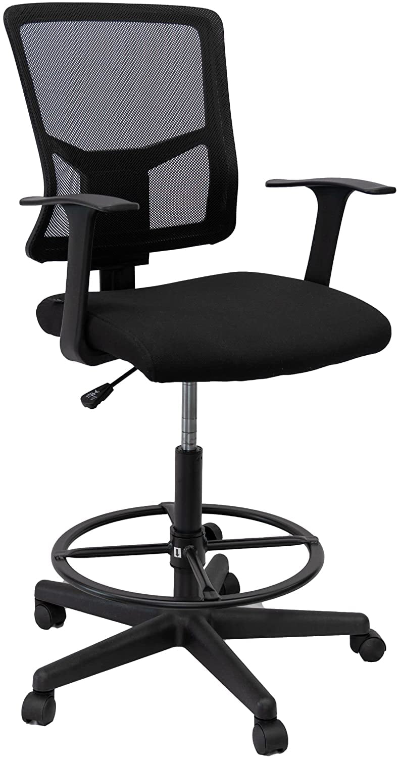 Stand Up Desk Store Sit to Stand Drafting Task Stool Chair for Standing ...