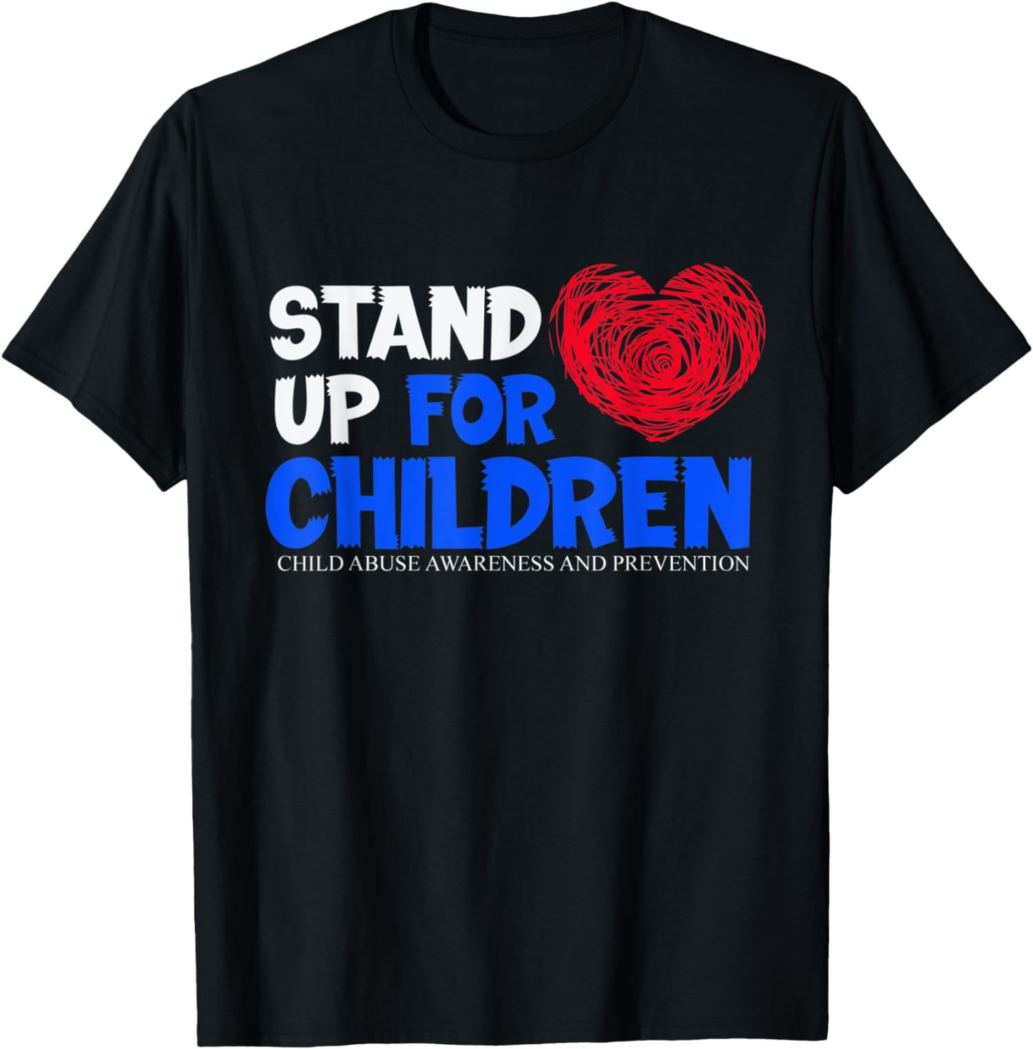 Stand Up For Children - Child Abuse Awareness And Prevention T-Shirt ...