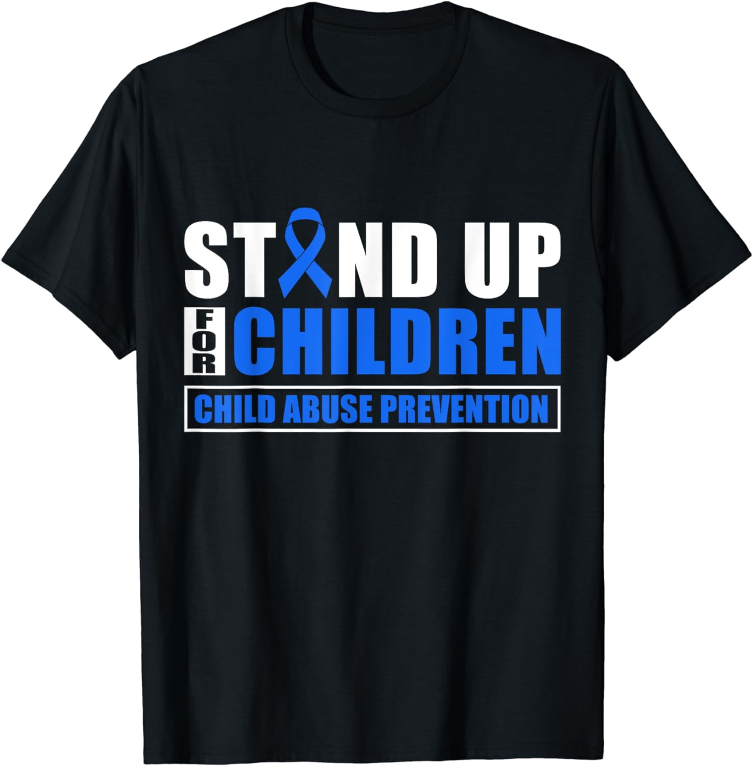 Stand Up For Children - Child Abuse Prevention Month T-Shirt - Walmart.com
