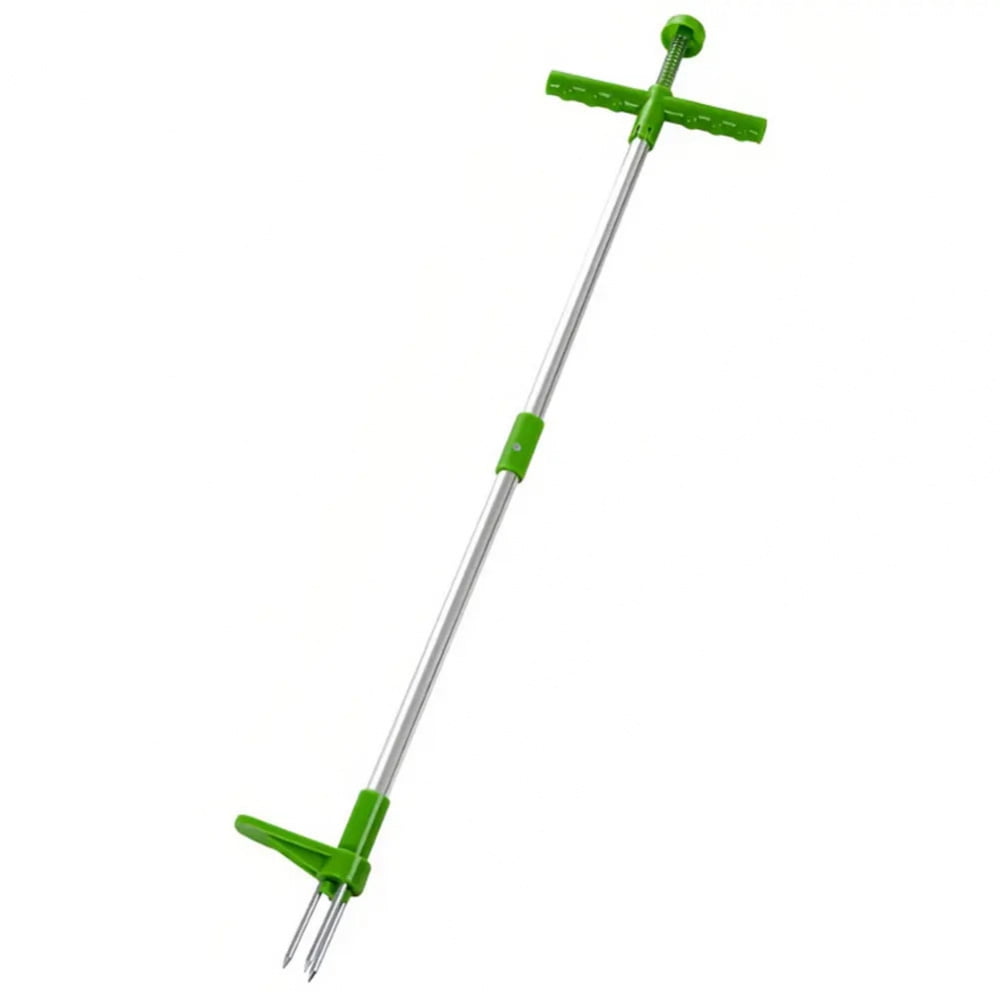 Stand Up Weeder Root Removal Tool with 3 Claws & Foot Pedal Garden ...