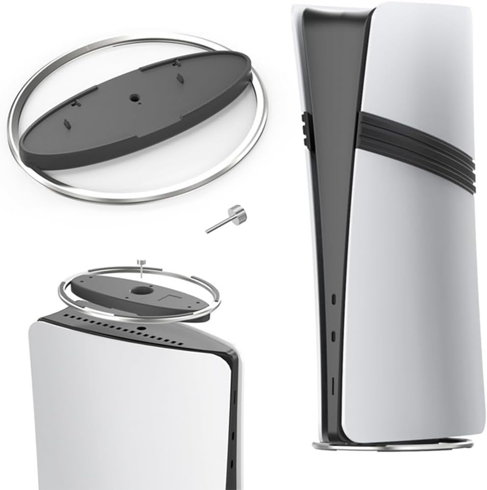 Stand Vertical Stand (with Screws) for PS5 PRO/PS5 Slim/PS5,Easy ...