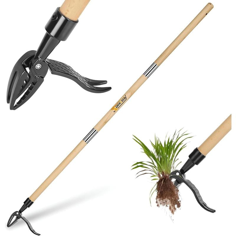Stand Up Weed Puller Tool，Weeding Artifact Uprooting Equipped with a ...