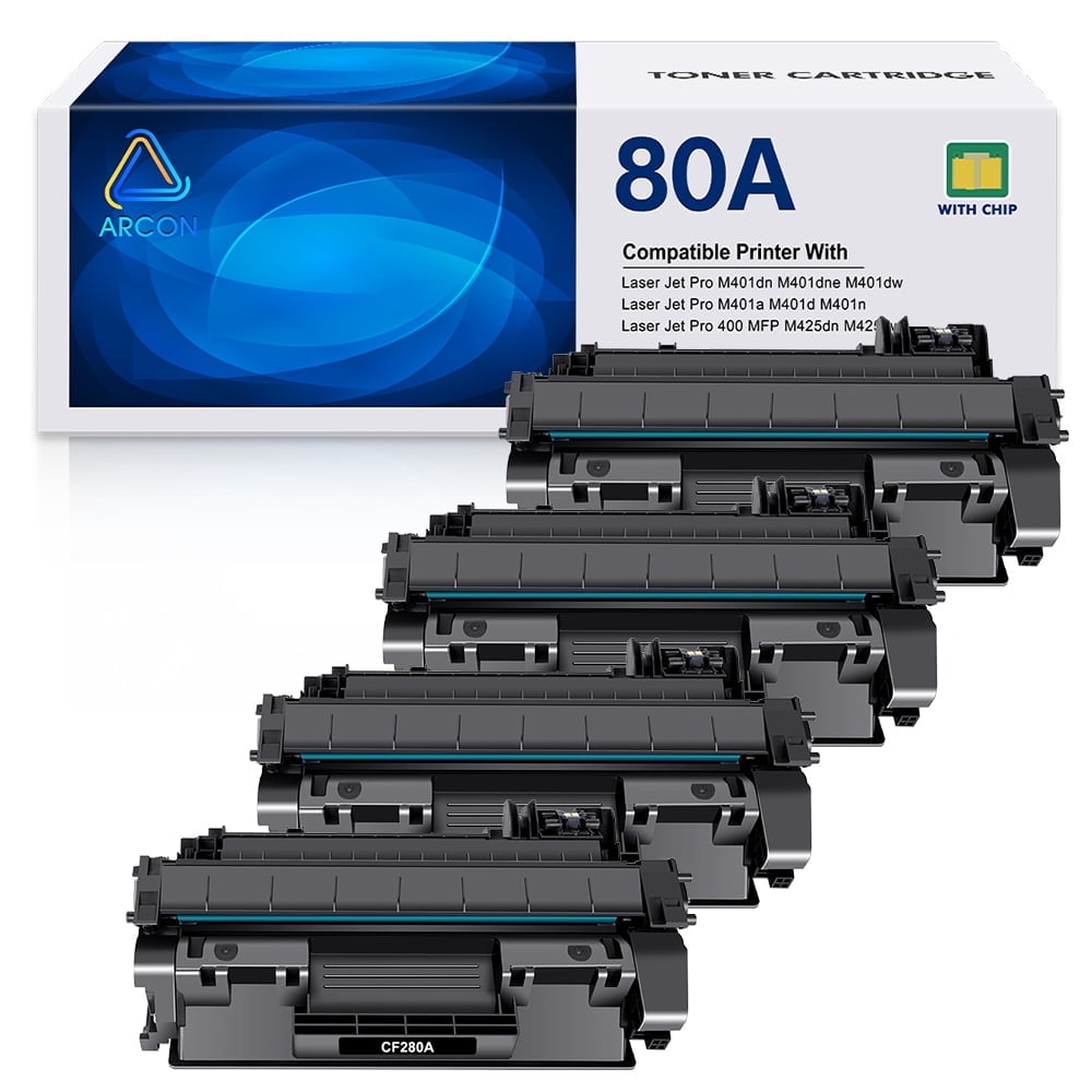 Stand-Yield | 80A Toner Cartridges Compatible for HP 80X CF280X 80A ...