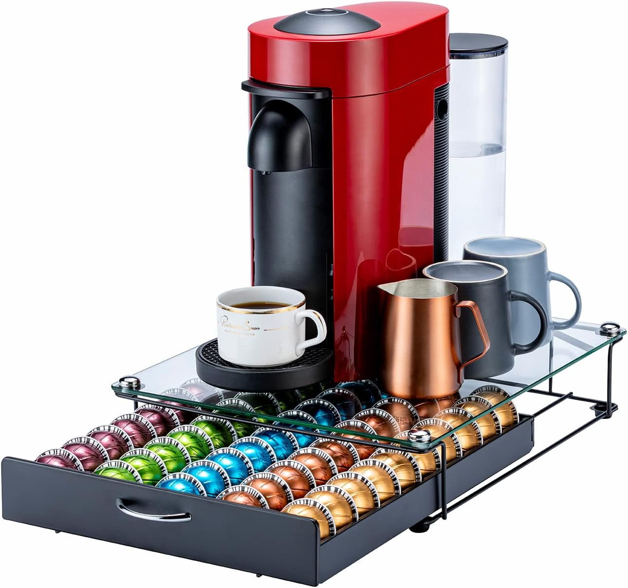 Stand coffee capsule storage box product, suitable for capsule storage ...