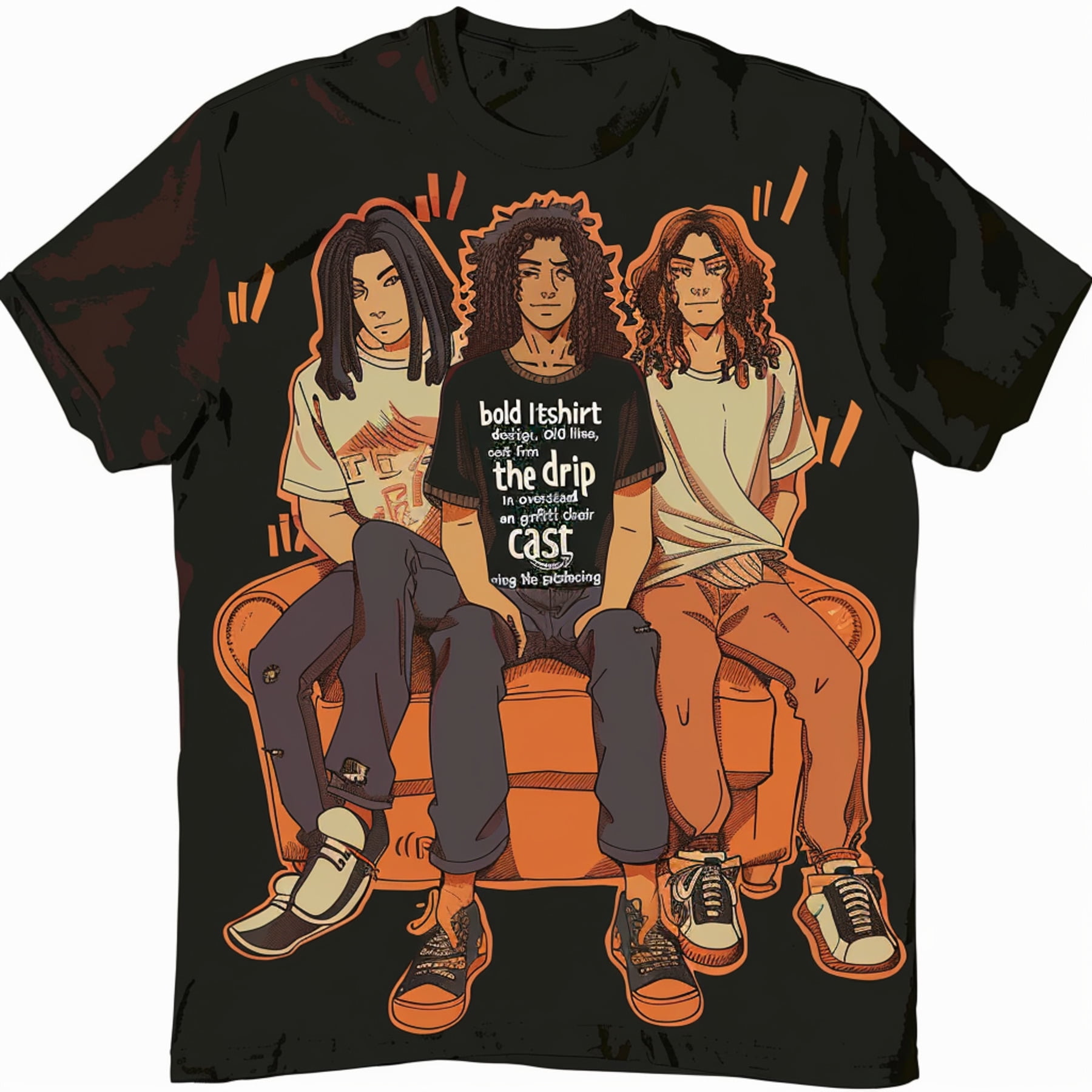 Stand out from the crowd with our exclusive 'The Drip' inspired black ...