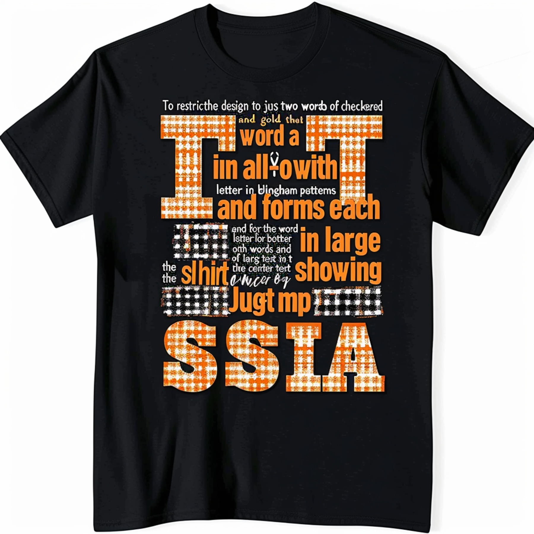 Stand out from the crowd with our unique black tshirt featuring a ...