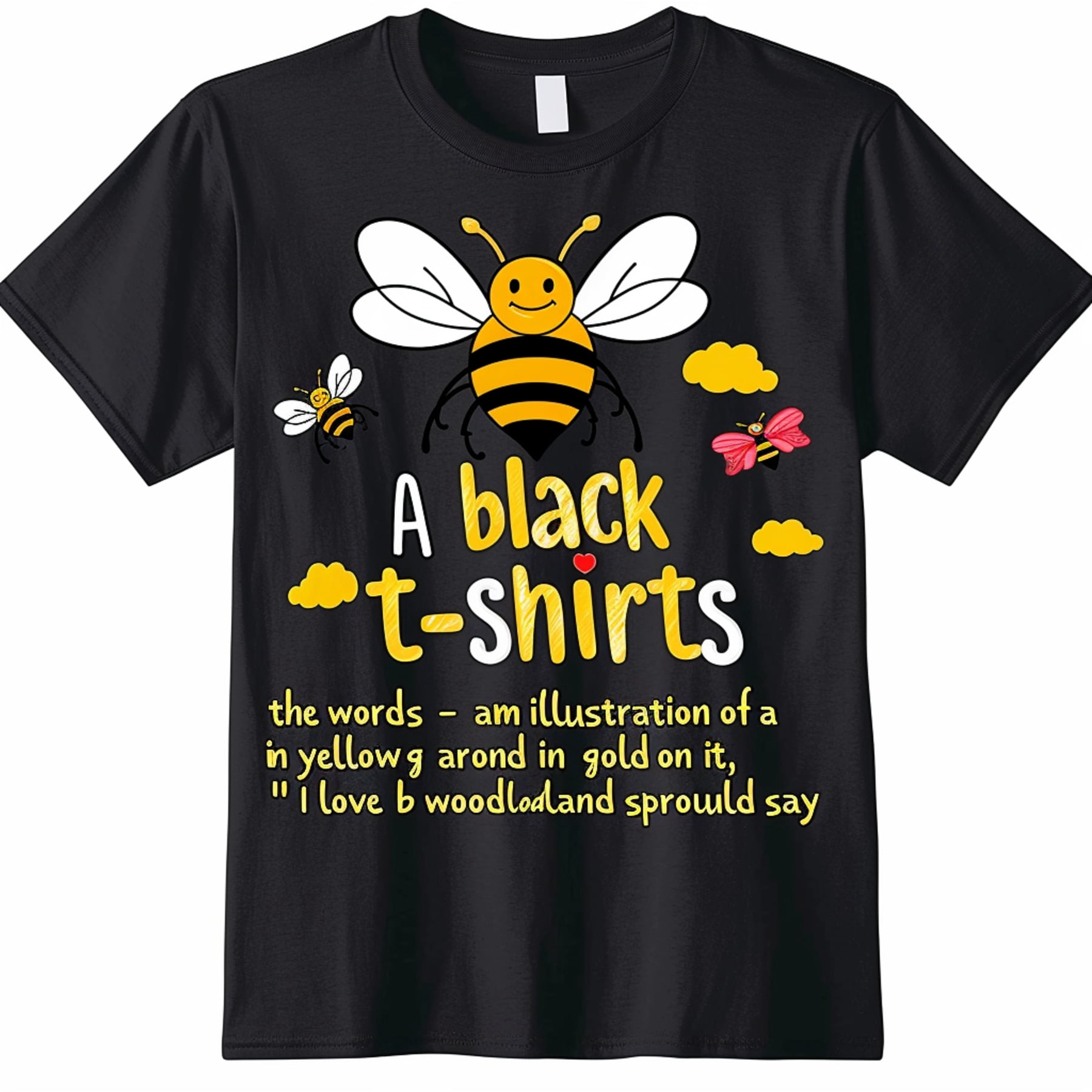 Stand out from the crowd with our unique black tshirt featuring a ...