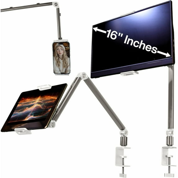 Stand for 16 Inch Portable Monitor - Heavy Duty Aluminum Mount with ...