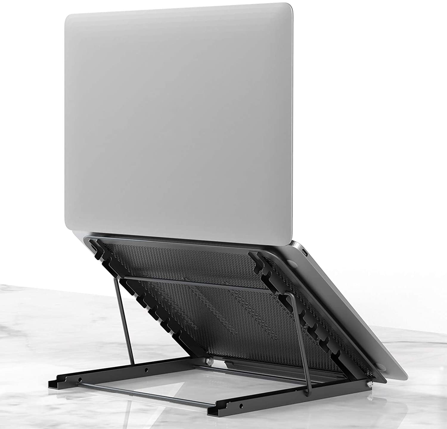 Stand for Desk, Foldable Portable Ventilated Desktop Laptop Holder ...