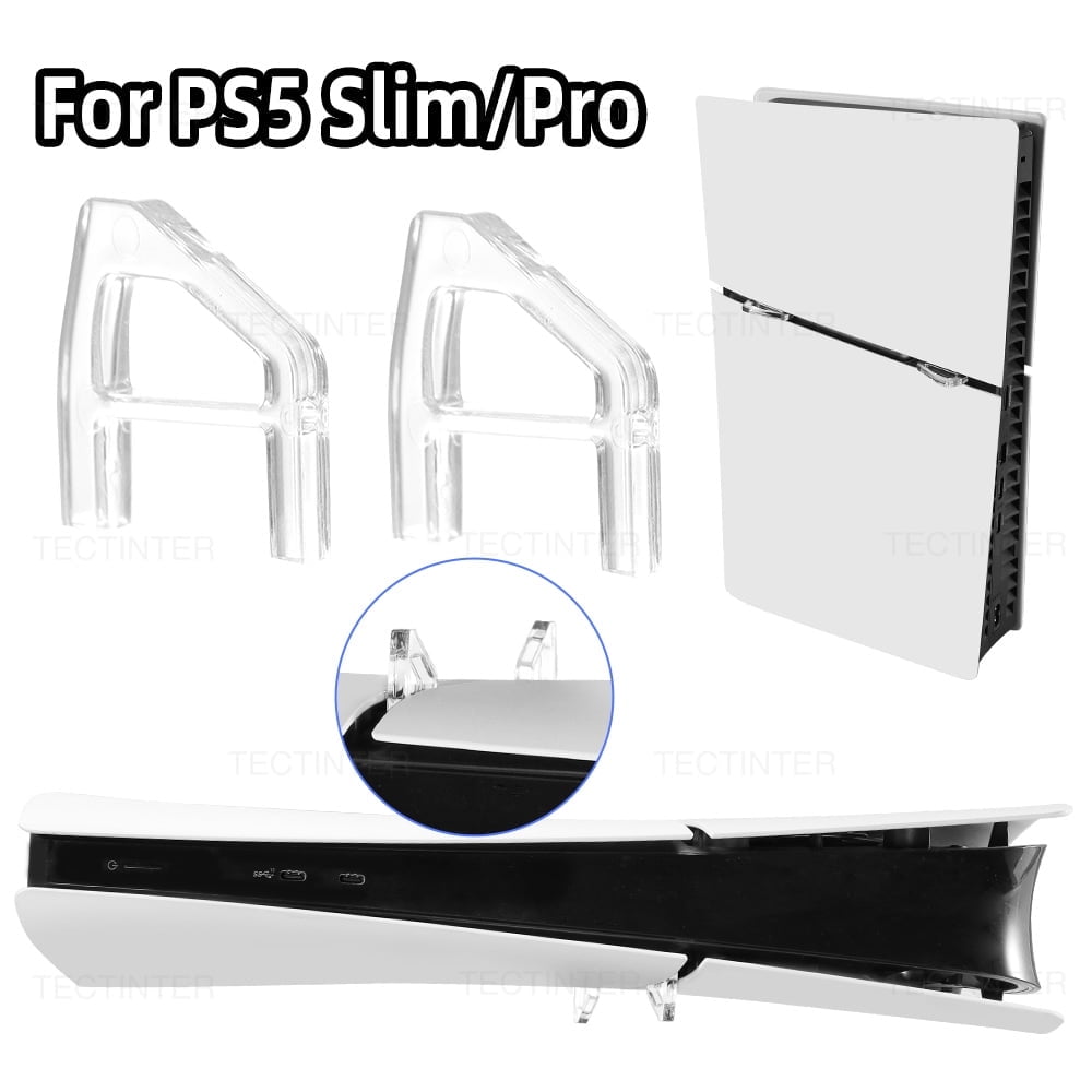 Stand for PS5 Slim/PS5 Pro Cooling Feet, Horizontal Placement Bracket ...