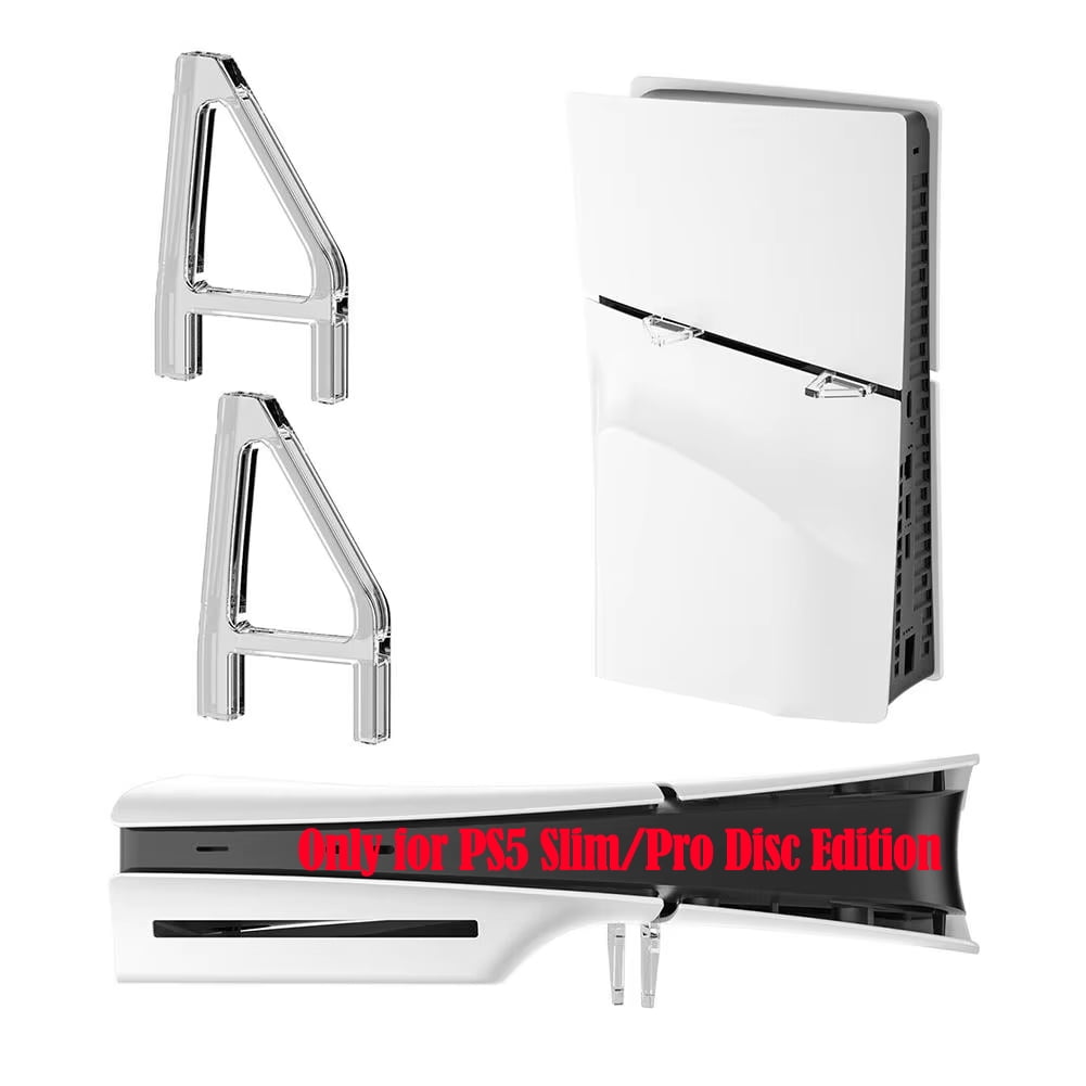 Cooling Feet Stand for PS5 Slim/PS5 Pro Disc Edition, Horizontal ...