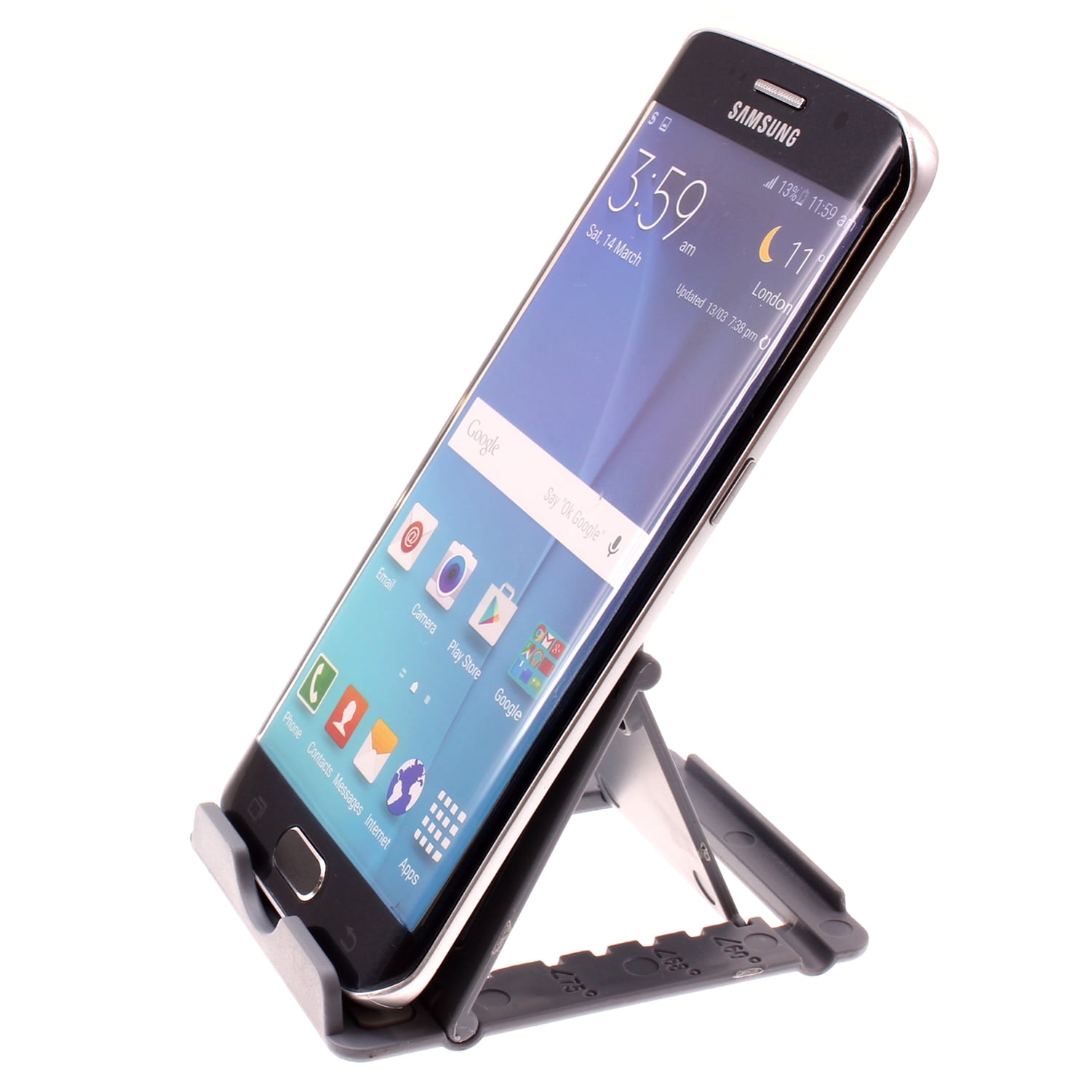 Stand for Samsung Galaxy Tab Active5 - Fold-up Holder Travel Desktop ...