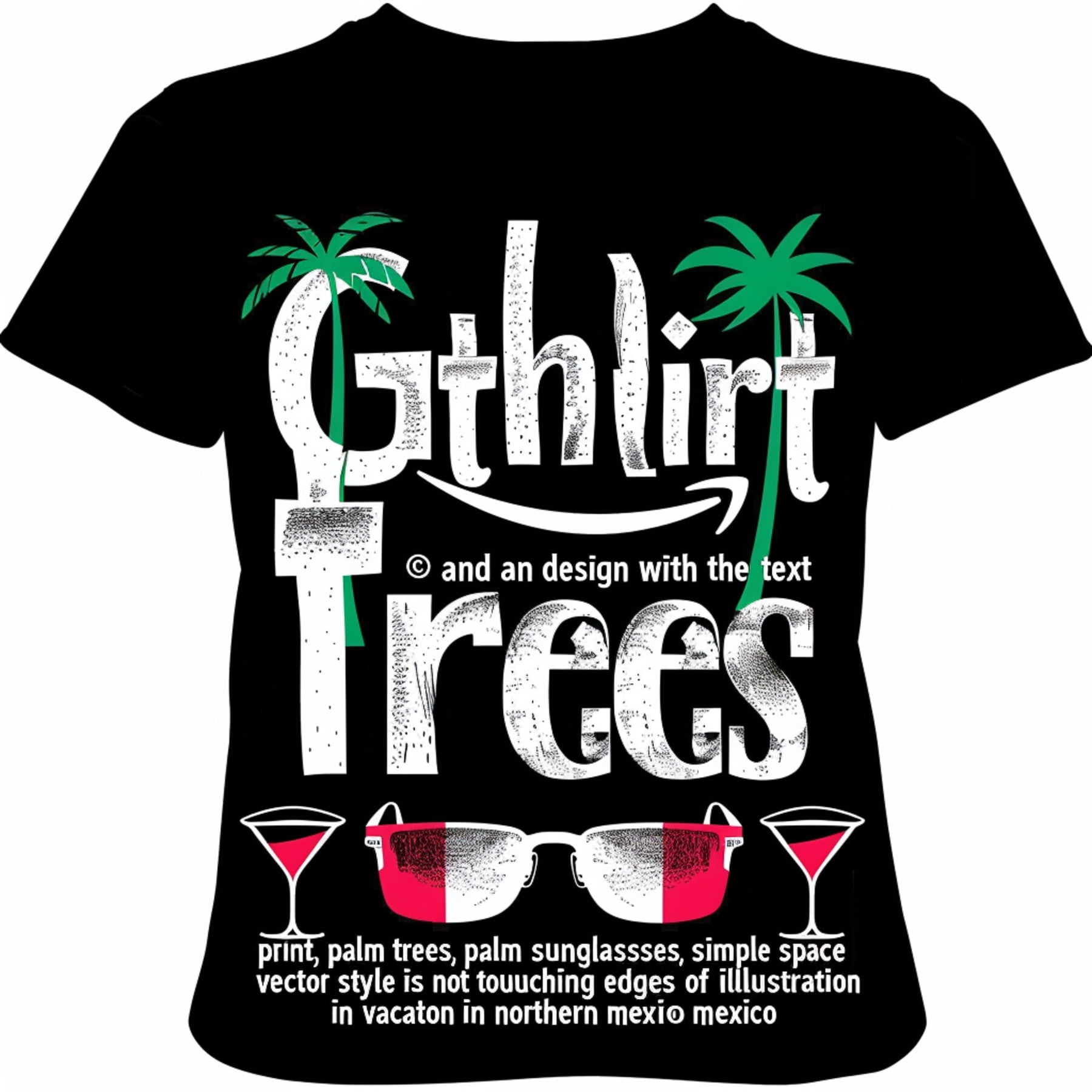 Stand out in style with our exclusive black tshirt featuring a unique ...