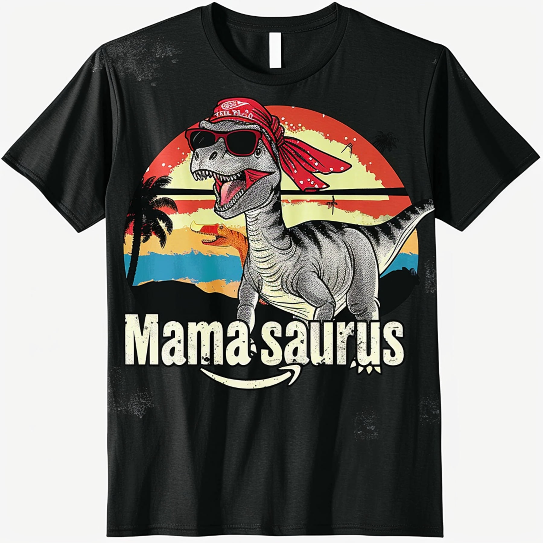Stand out in style with our Mamasaurus design on this sleek black ...