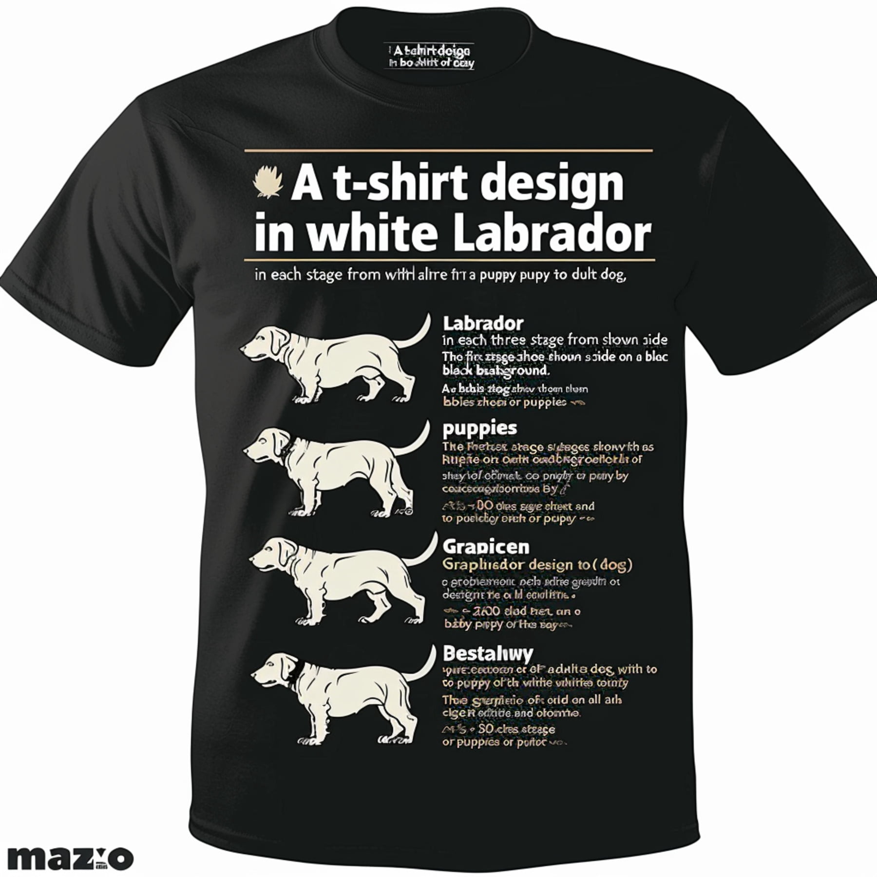 Stand out in style with our exclusive 'Where Labrador Evolution' design ...