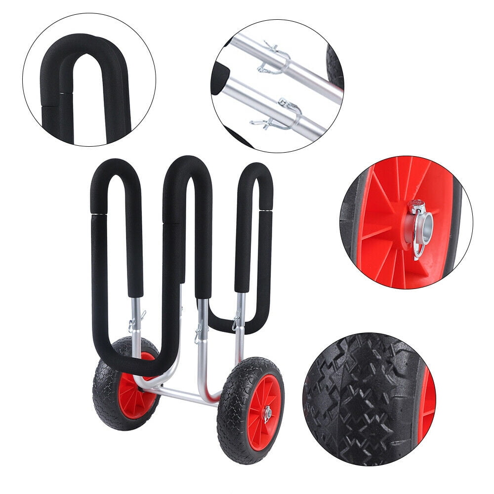 Stand-up Paddle Board Carrier Rack Cart Trailer Surfboard Trolley Cart ...