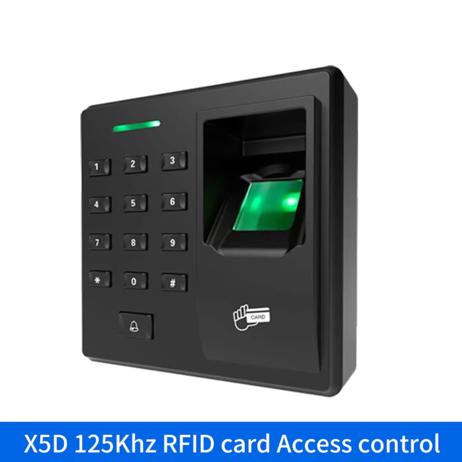 Standalone Fingerprint RFID Access Control System with Keypad for 125Khz Frequency Allows up to ...