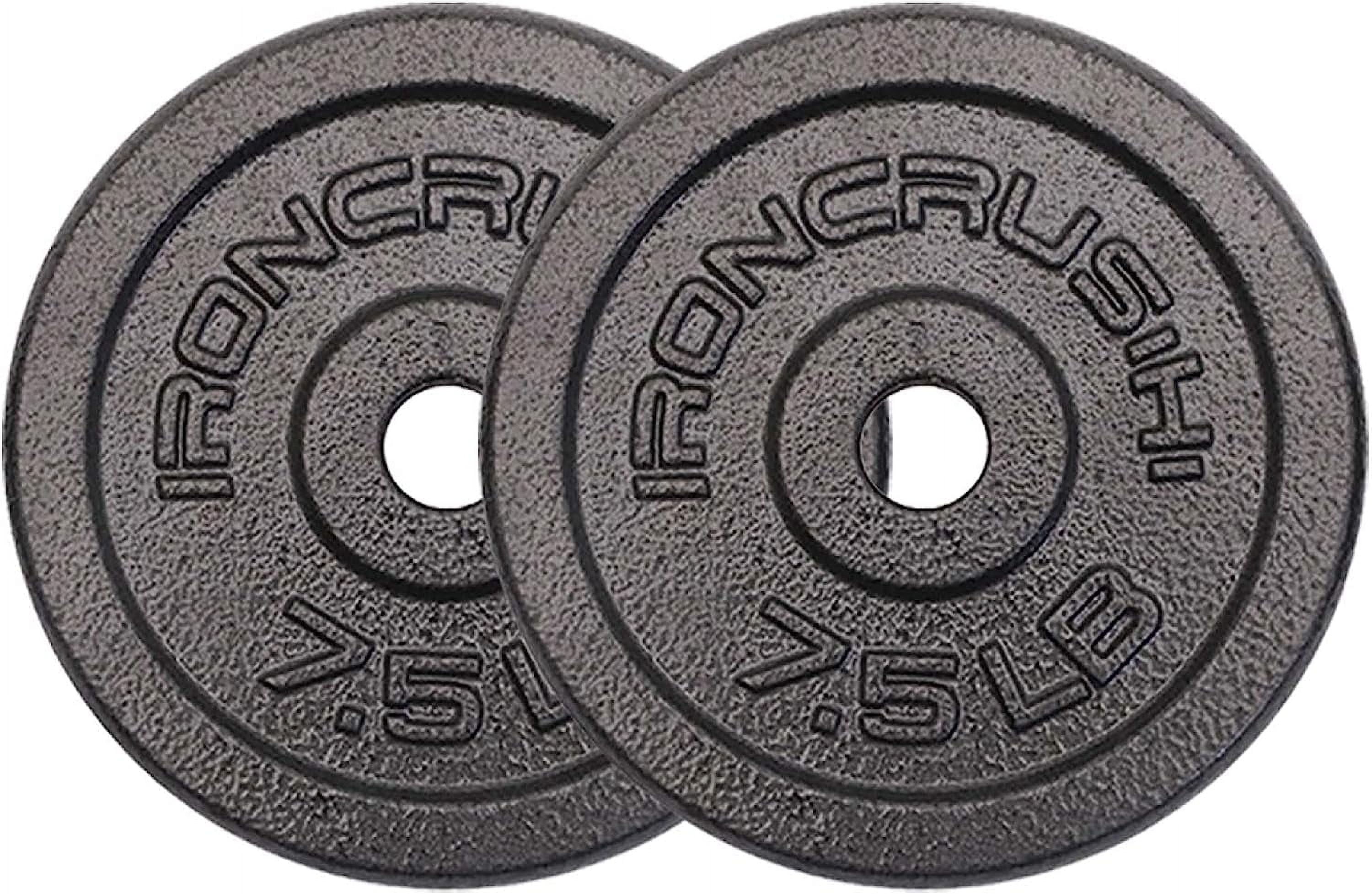 Standard 1 inch Cast Iron Weight plates - Superior Hammertone Finish ...