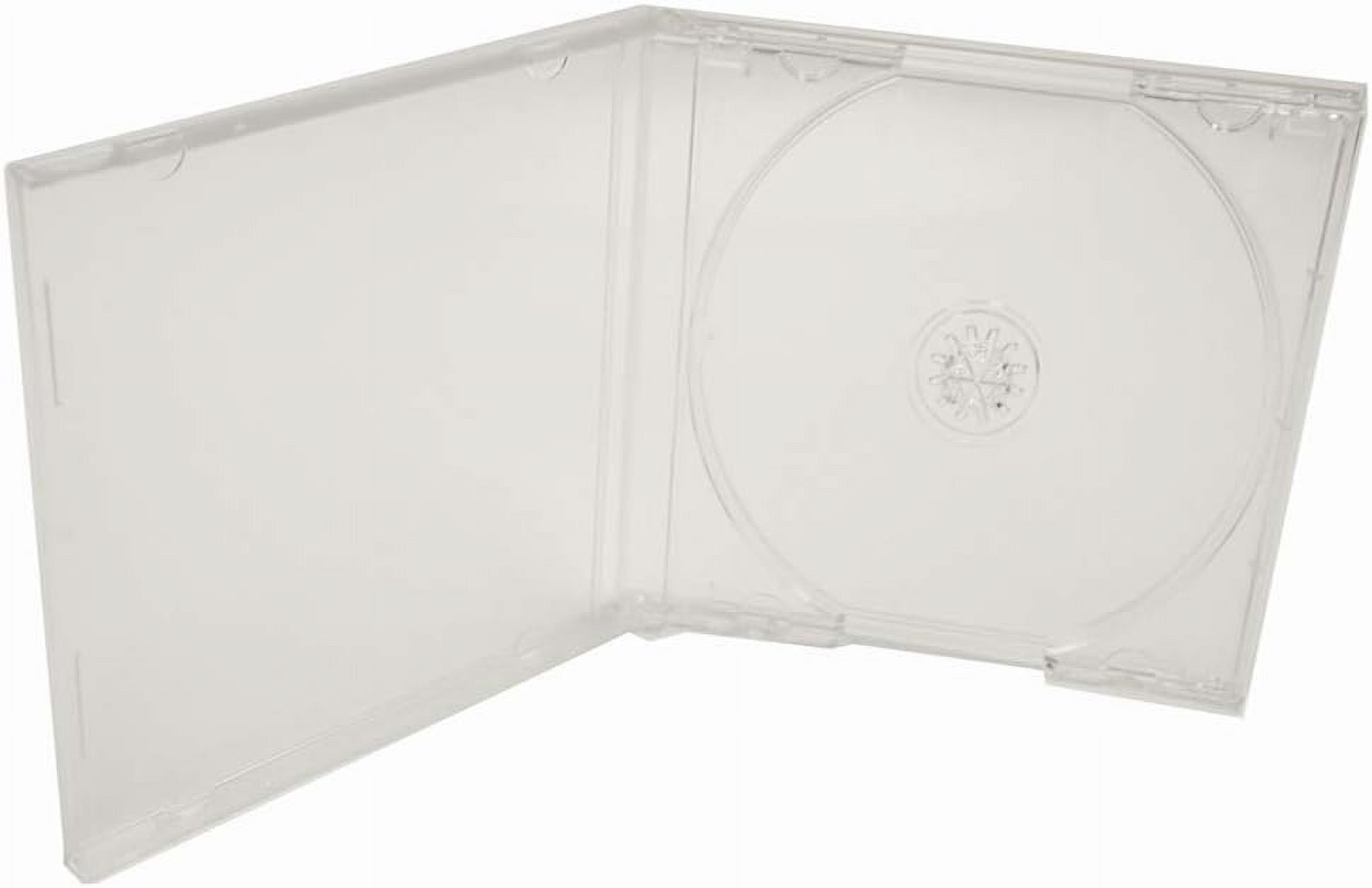 Standard 10.4 mm Clear Jewel Case Single Disc Storage with Assembled ...