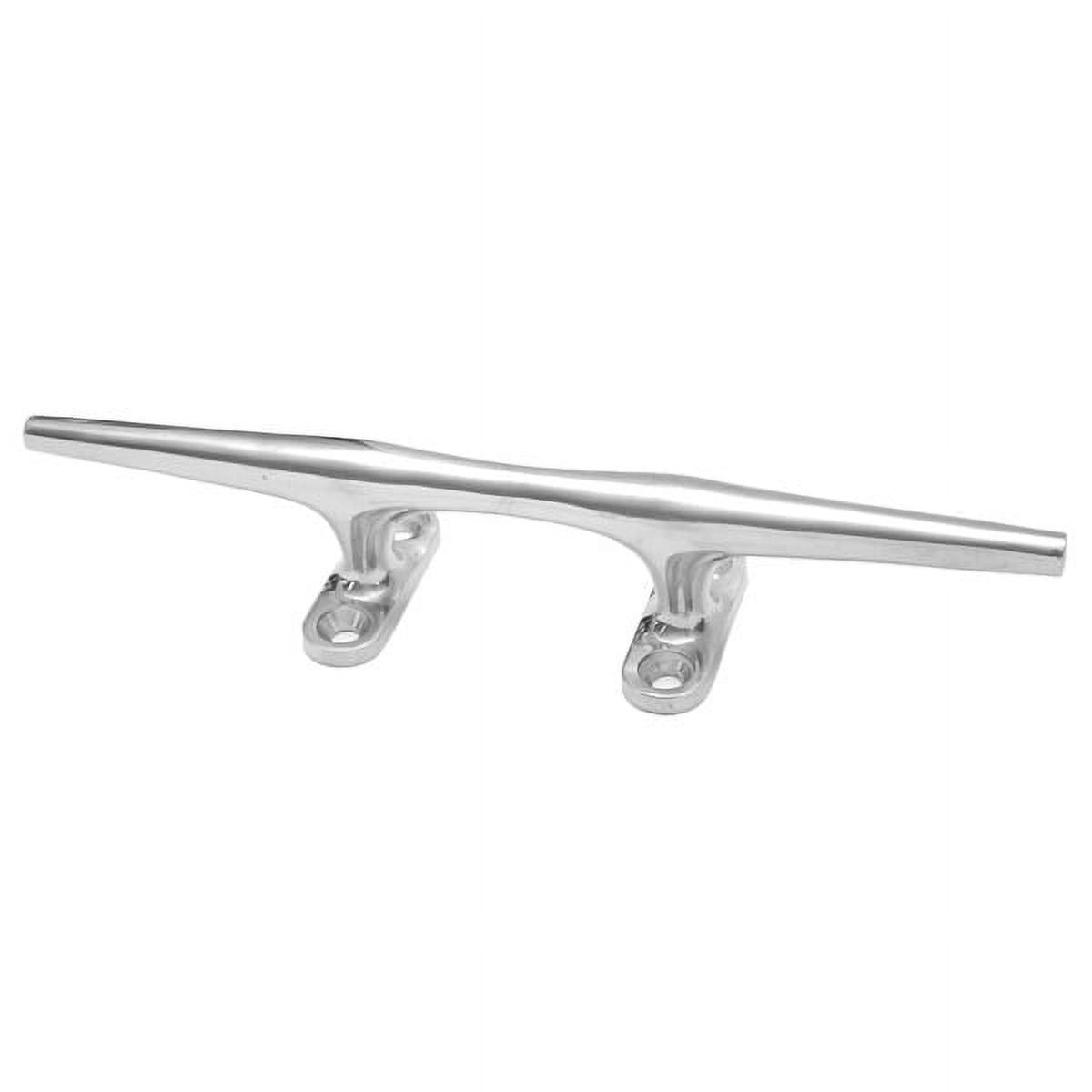 Standard 12 Inch Solid Polished Stainless Steel Heavy Duty Boat Cleat ...