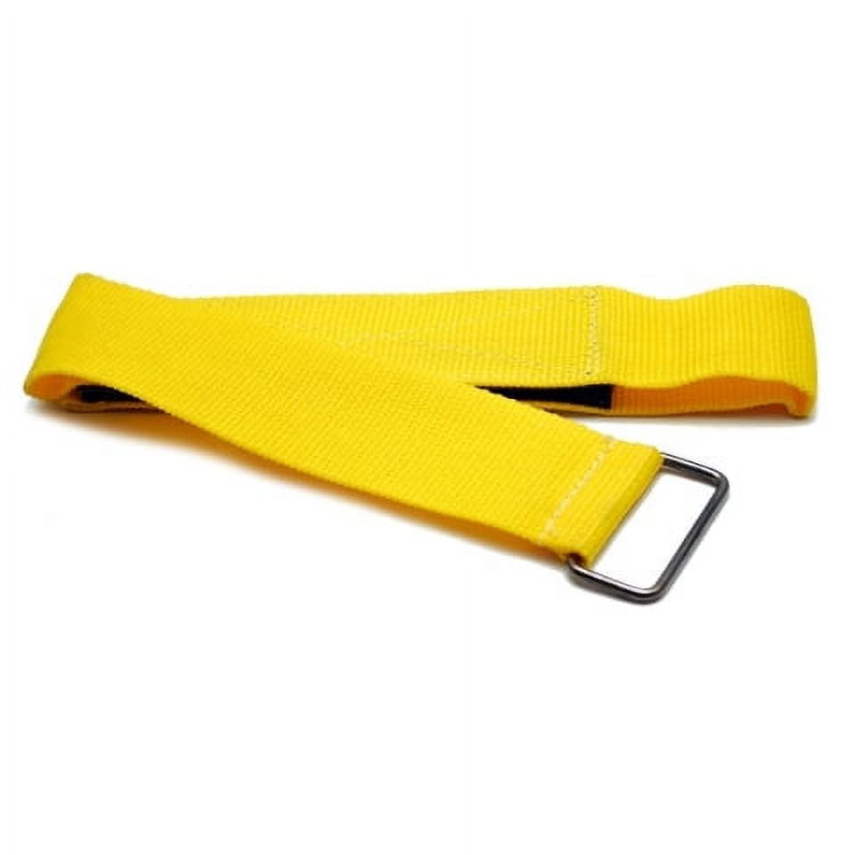 Standard 17 1/4 Inch Yellow Nylon Marine Boat Trolling Motor Tie Down ...