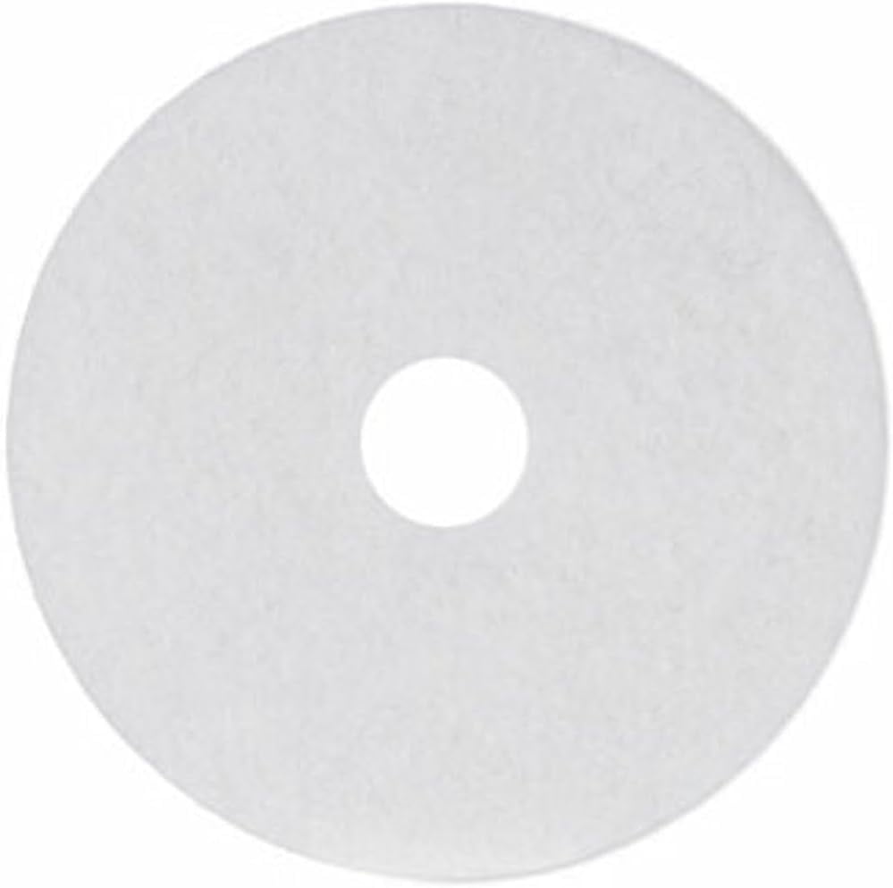 Standard 17" Diameter Polishing Floor Pad in White - Walmart.com