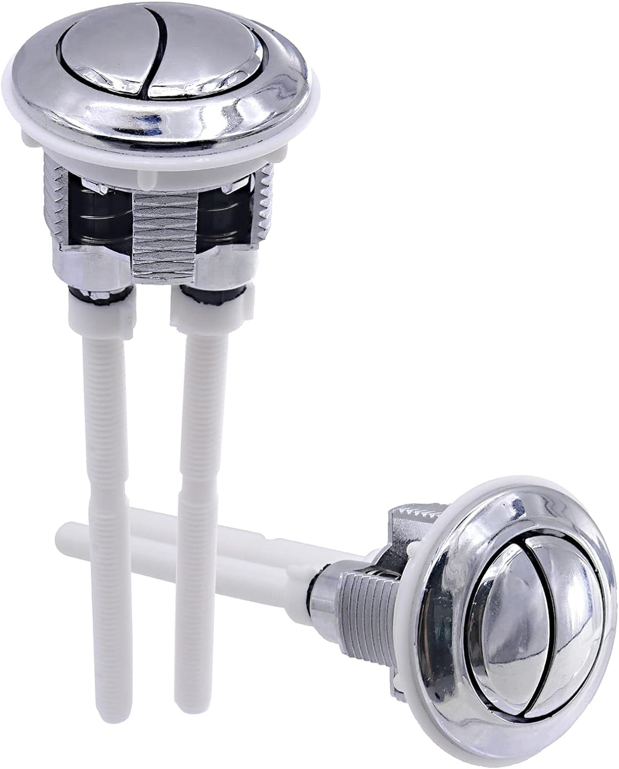 Standard 38 mm Dual Flush Toilet Push Button 2 Pcs DBOO Toilet Water ...