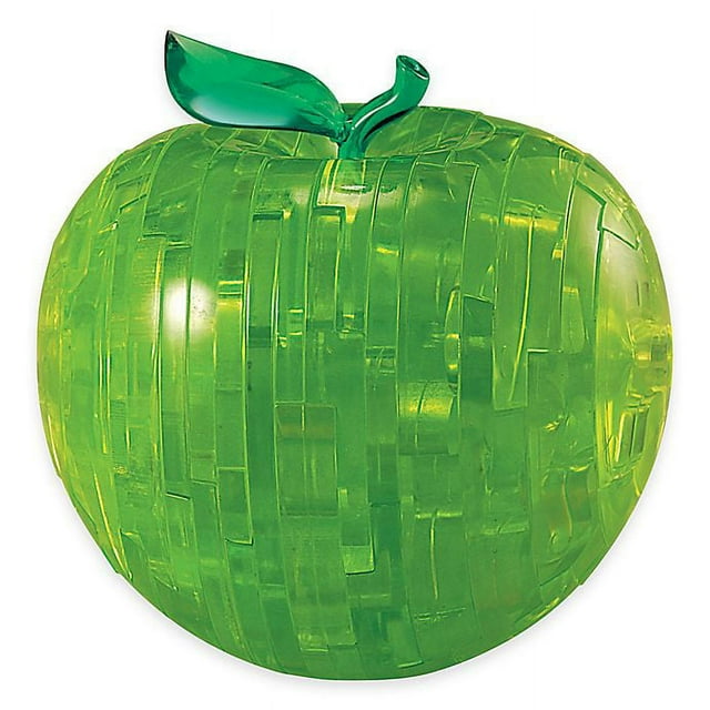Standard 3D Crystal Puzzle - Apple (green) - Walmart.com