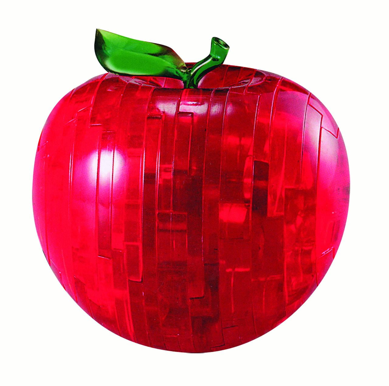 Standard 3D Crystal Puzzle - Apple (red) - Walmart.com