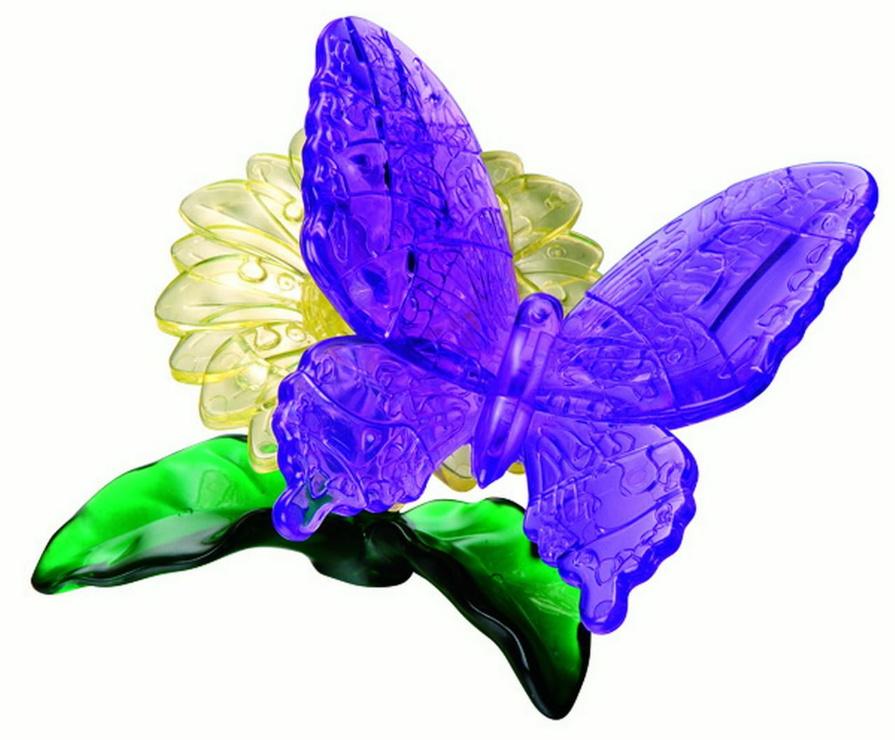 Standard 3D Crystal Puzzle - Butterfly - Walmart.com
