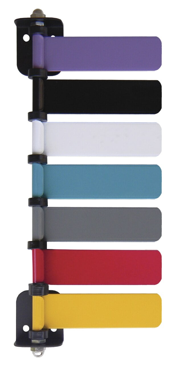 Standard 4" Exam Room Status & Signal Flag System (7 Flag) - Walmart.com