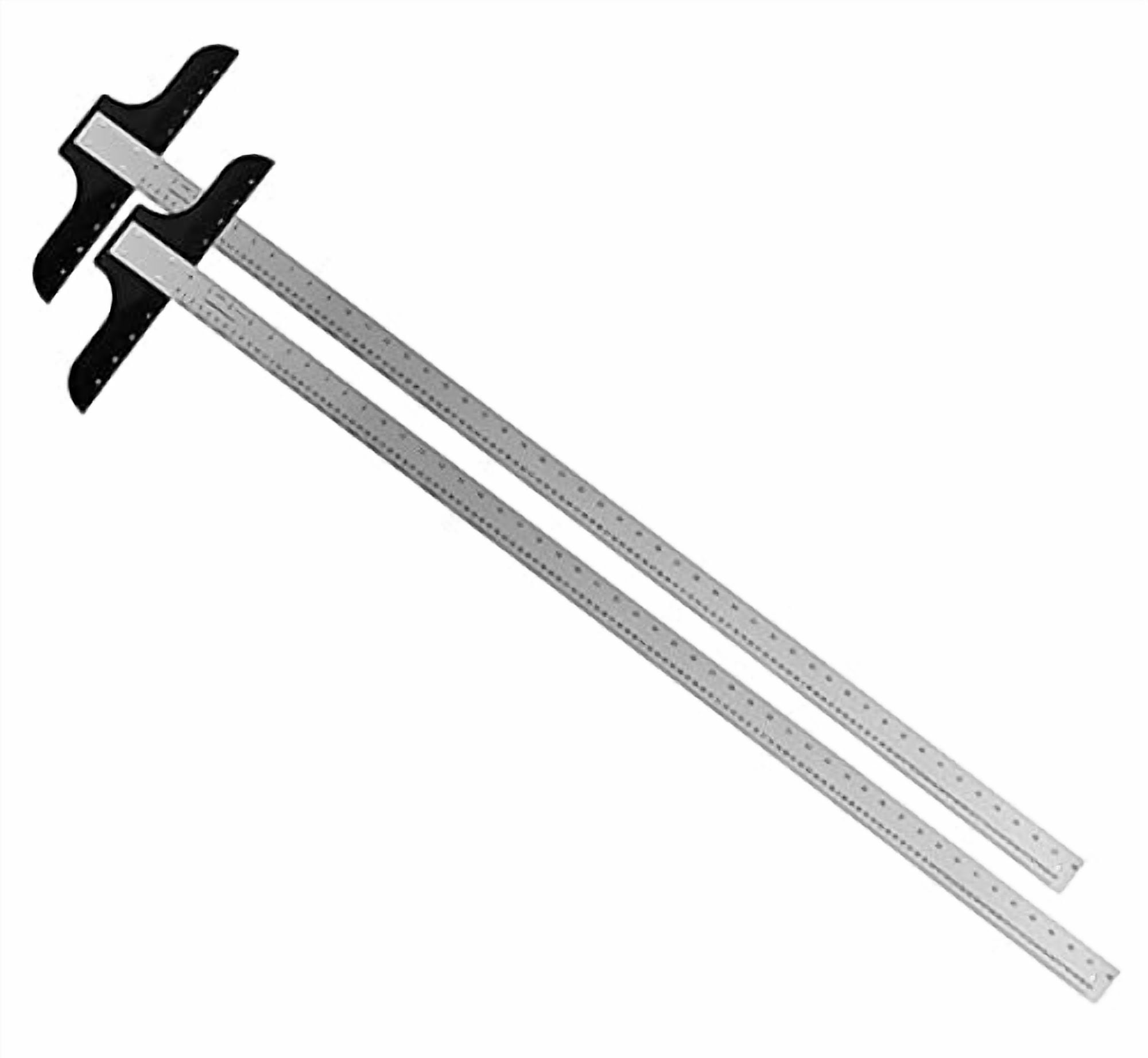 Standard Aluminum T-Square for Art, Framing & Drafting, 48-inch (2 Pack ...