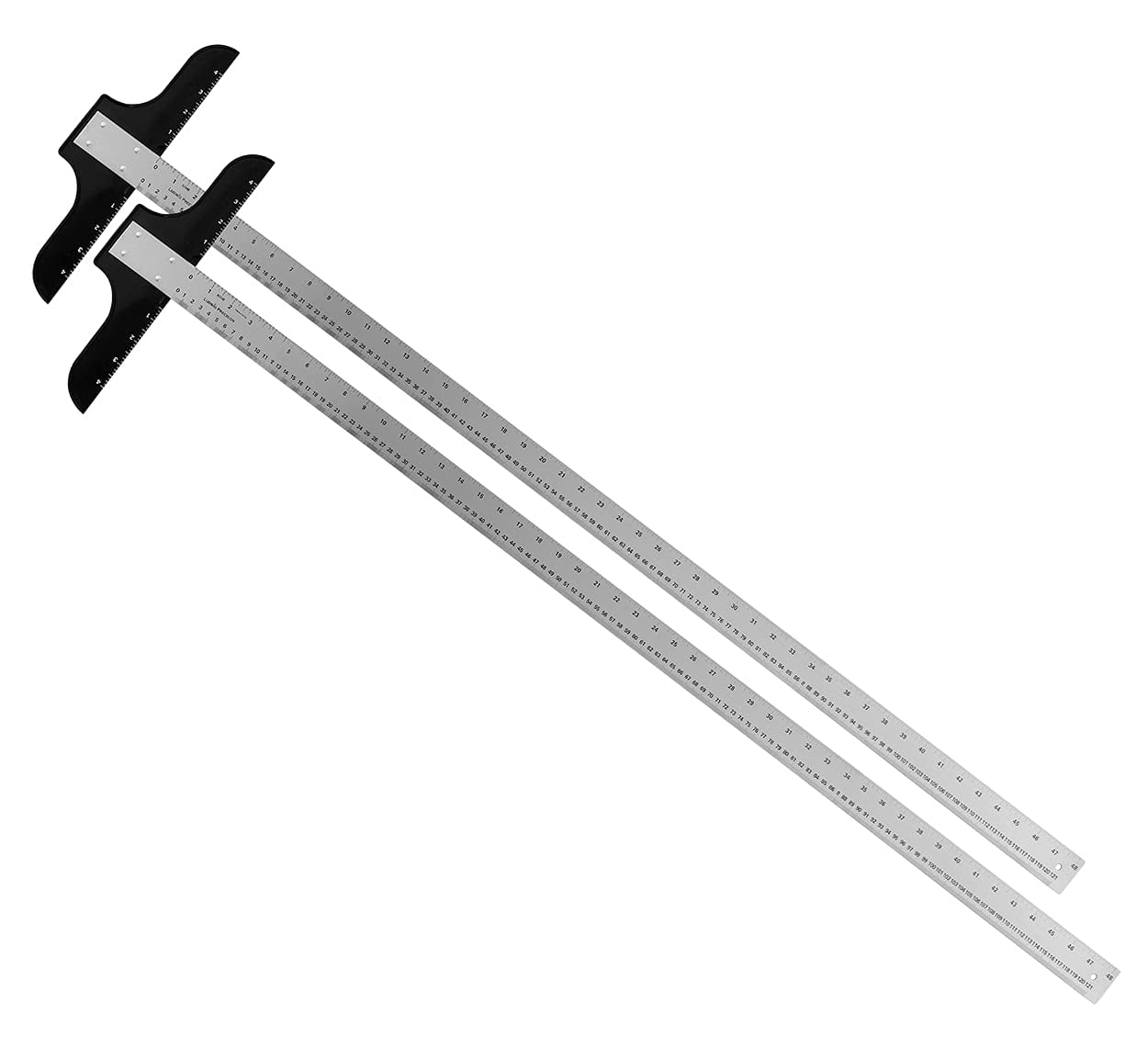 Standard Aluminum T-Square for Art, Framing & Drafting, 48-inch (2 Pack ...