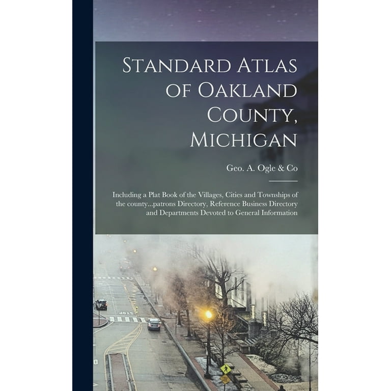 Oakland County Michigan Plat Maps