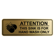 Hand Washing Sign, Please Wash Your Hands Sign, - Walmart.com