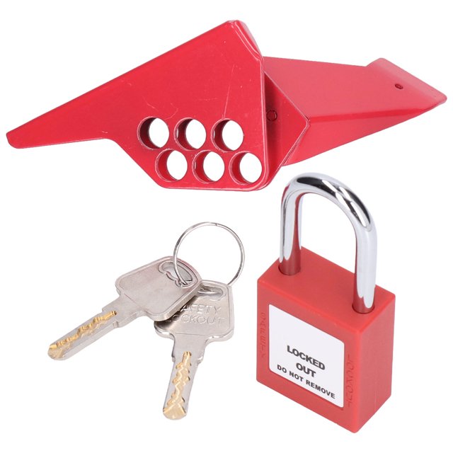 Standard Ball Valve Lock Small Industrial Pipeline Handle Ball Valve ...