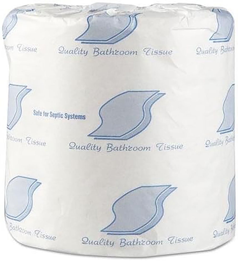 Standard Bath Tissue, 1-Ply, 1000 Sheets, 96/Carton - Walmart.com