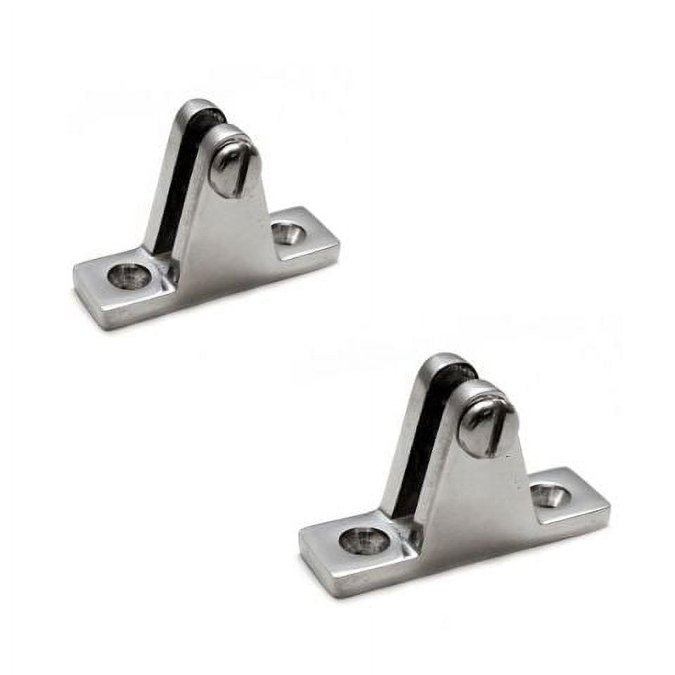 Boat Bimini Deck Hinges | Surface Mount 2 3/8 Inch Stainless (Pair ...