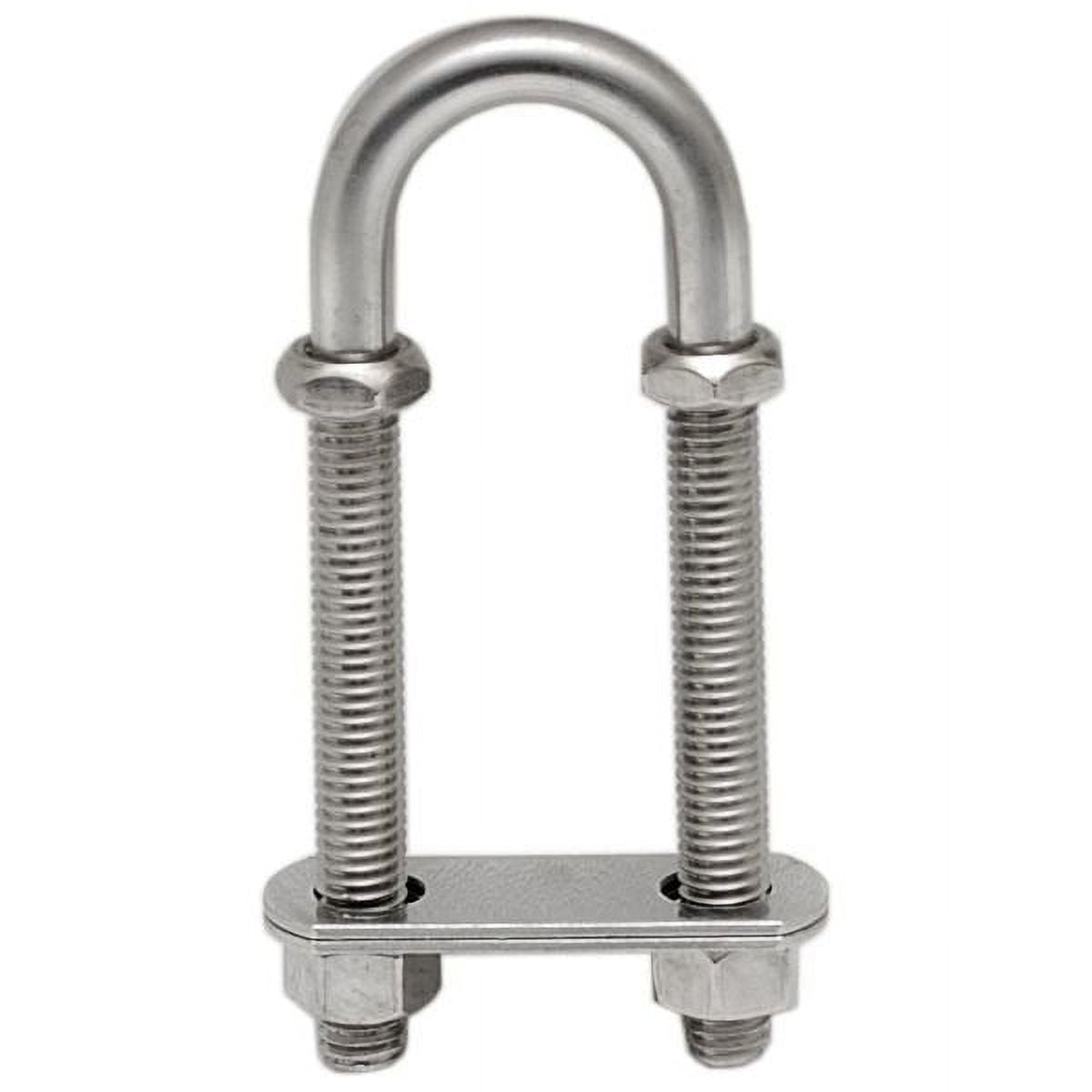 Standard Boat Bow Eye | 4 1/4 Inch x 3/8 Inch Stainless Steel - Walmart.com