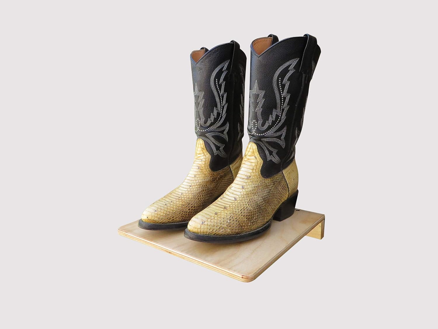Standard Boot Wall Mount Display (Made in The USA) (Natural) - Walmart.com