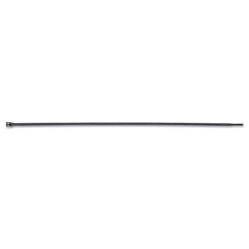 Standard Cable Ties, 45 Lb Tensile Strength, 0.13 In X 11 In, Black ...