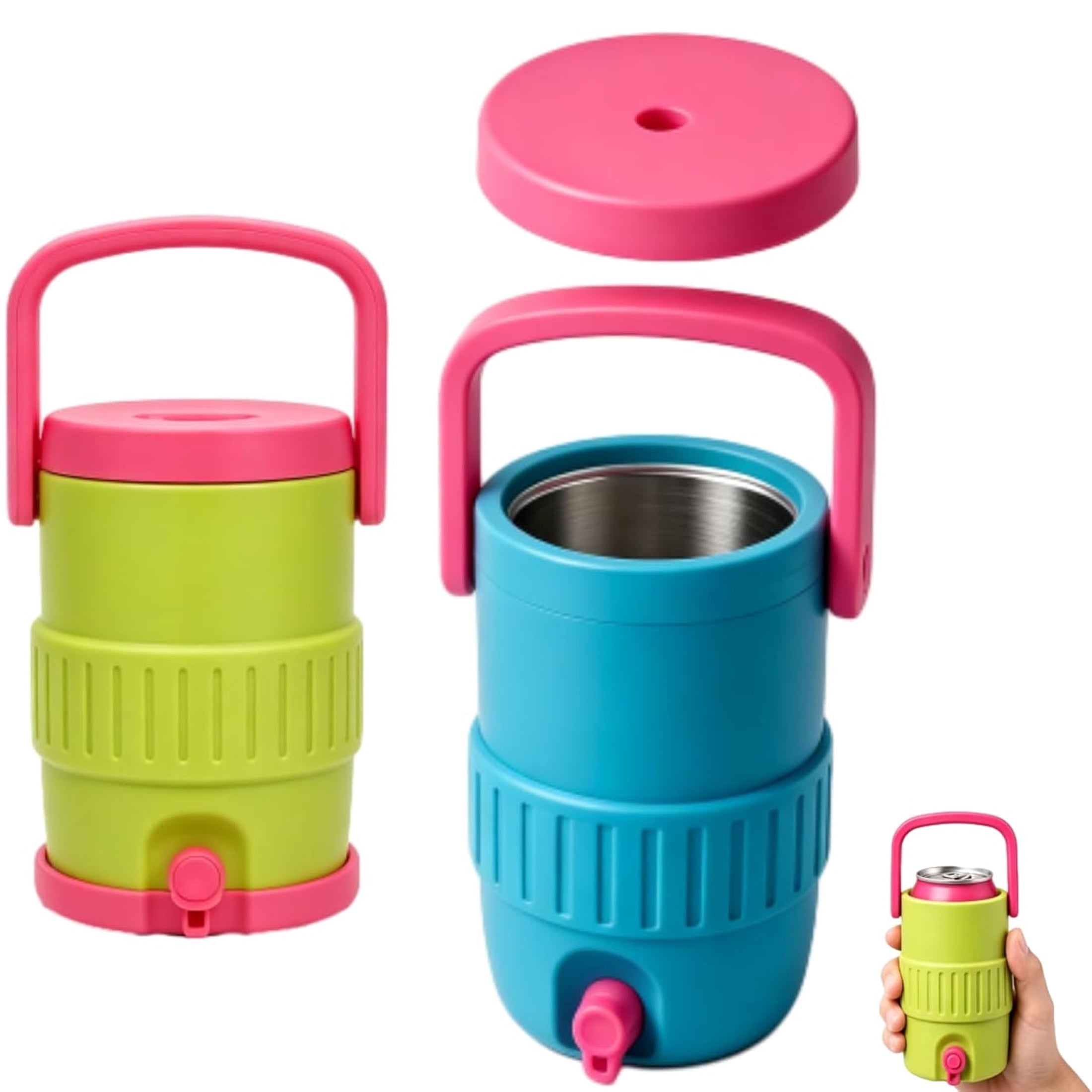Standard Can Drink Holder, 12oz, 3D Printed Insulated - Slim & Standard ...