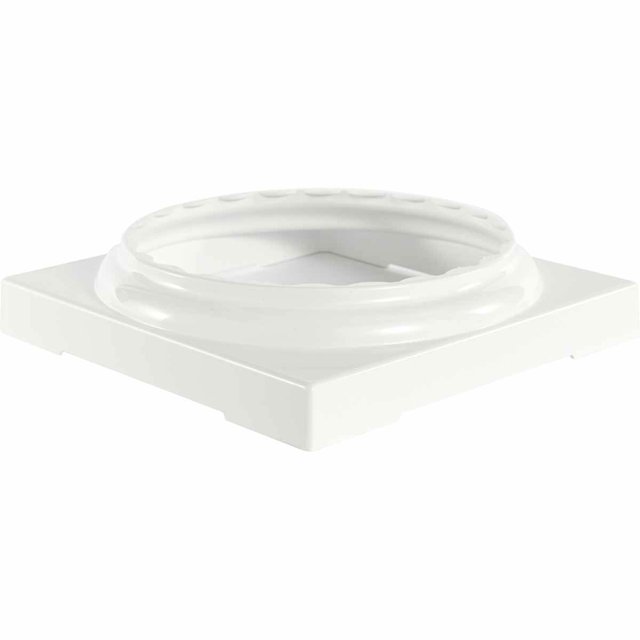 Standard Capital & Base for 6" Endura-Aluminum Fluted Round Columns ...